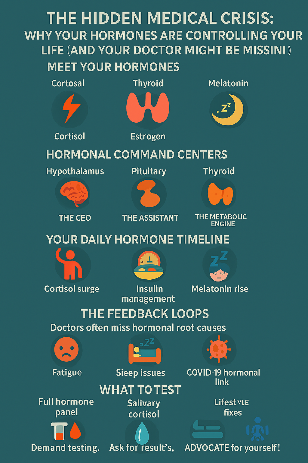 Hormonal Imbalance Symptoms: Tests & Daily Steps
